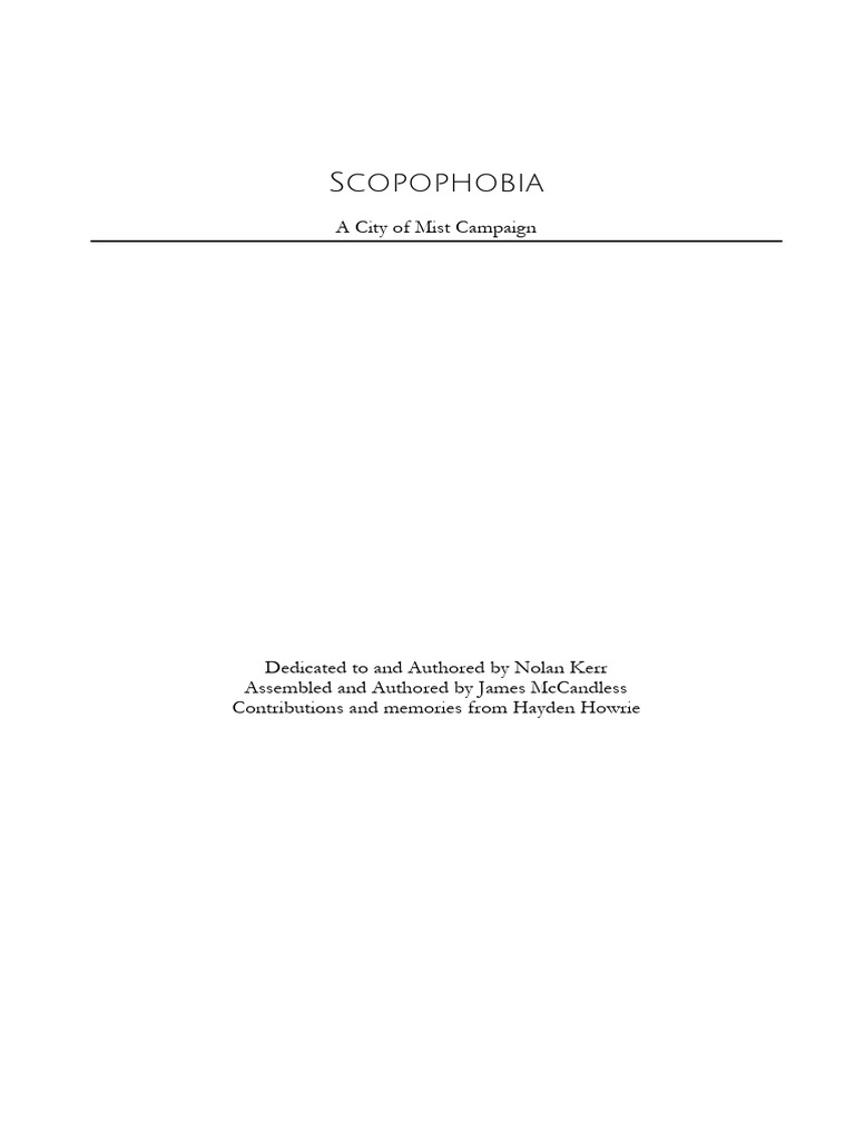3476191-Scopophobia Scrapbook Hardcover Withlegal | PDF