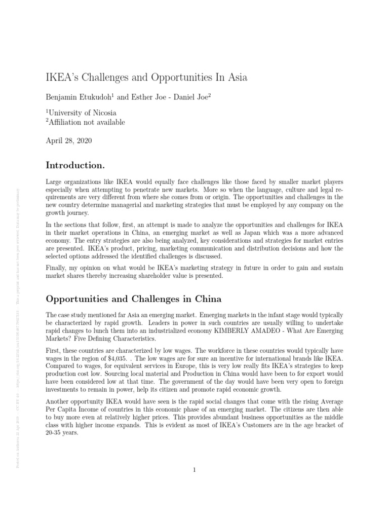 Ikea Document | Download Free PDF | Marketing | Pricing