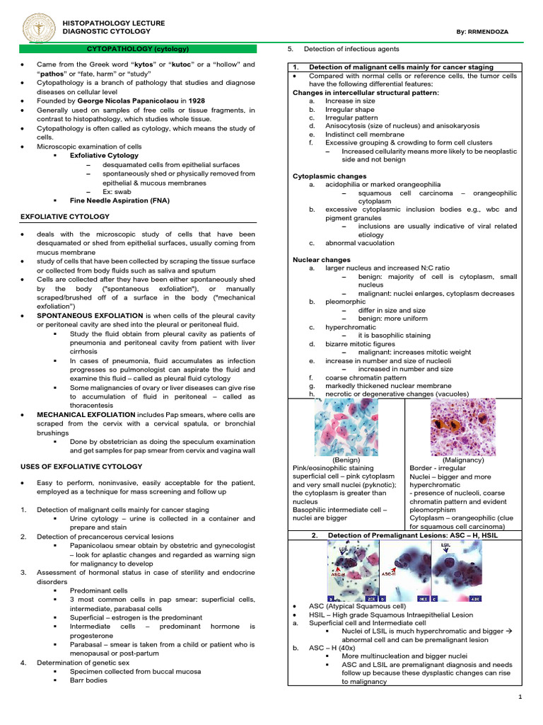 Histopath Compiled | PDF | Cytopathology | Anatomy
