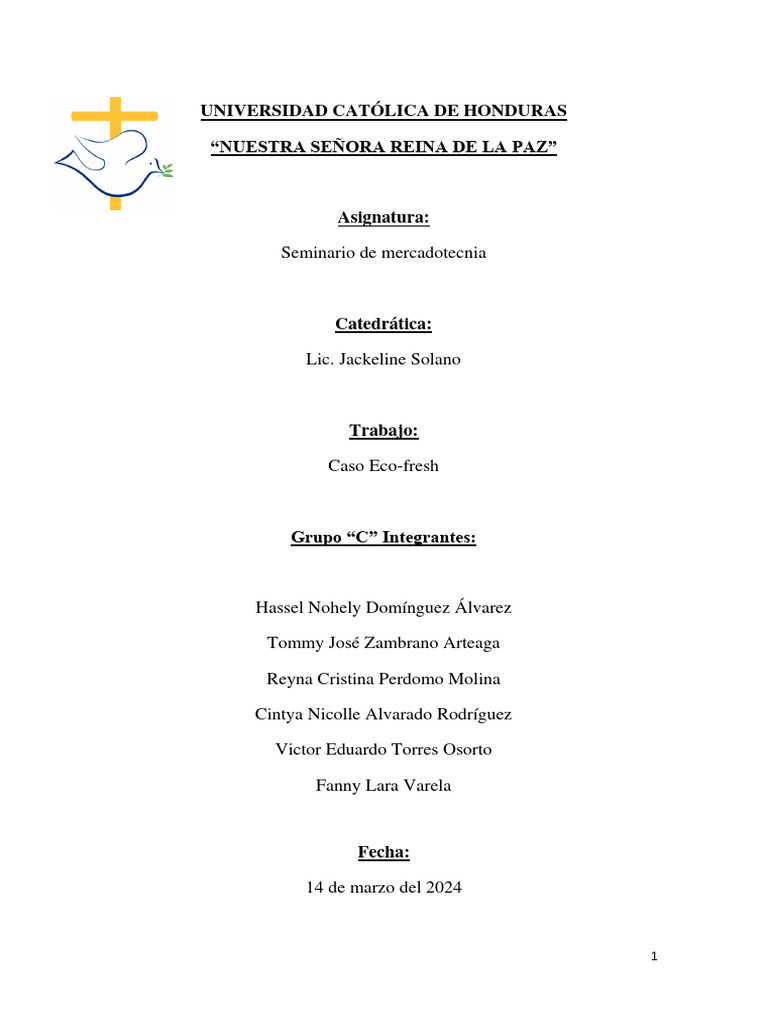 Estrategias de Marketing para EcoFresh | PDF | Marketing | Marca