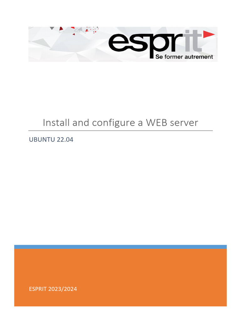 TP Web - 2023 2024 | PDF | World Wide Web | Internet & Web