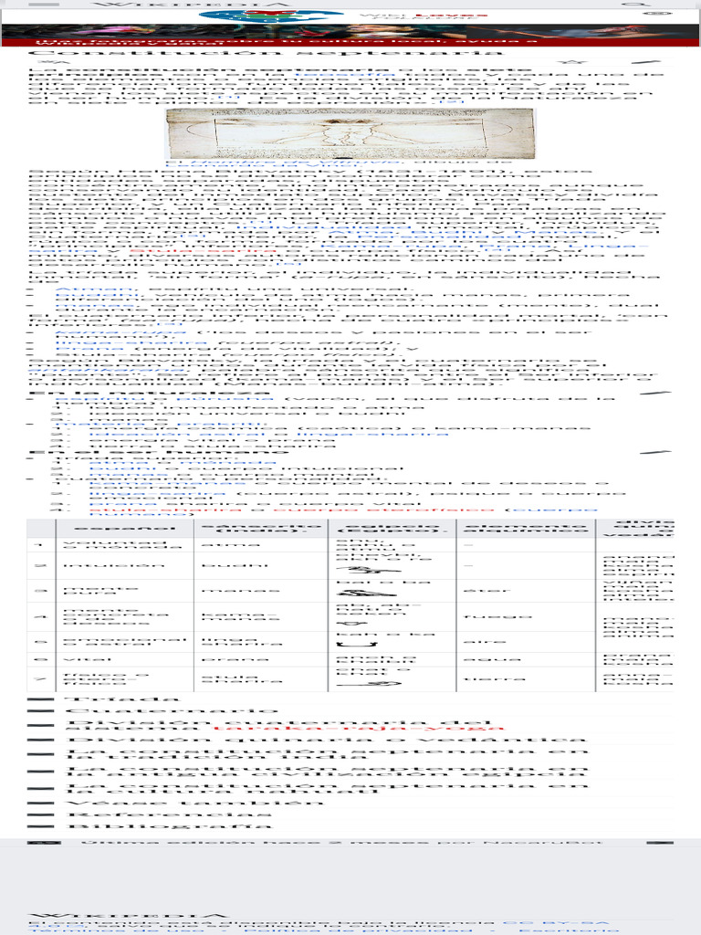 Constitución Septenaria - Wikipedia, La Enciclopedia Libre | PDF ...