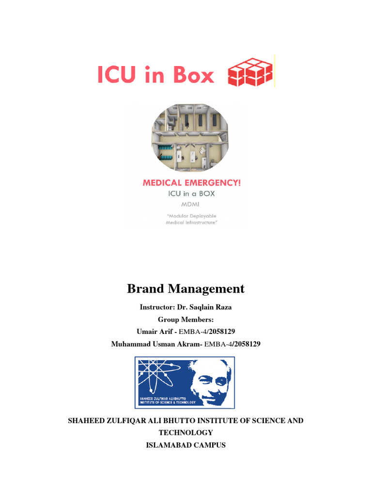 Brand M.-Final Project Report-ICU in Box-UmairArif&Usman Akram | PDF ... Brand M.-Final Project Report-ICU in Box-UmairArif&Usman Akram | PDF ...