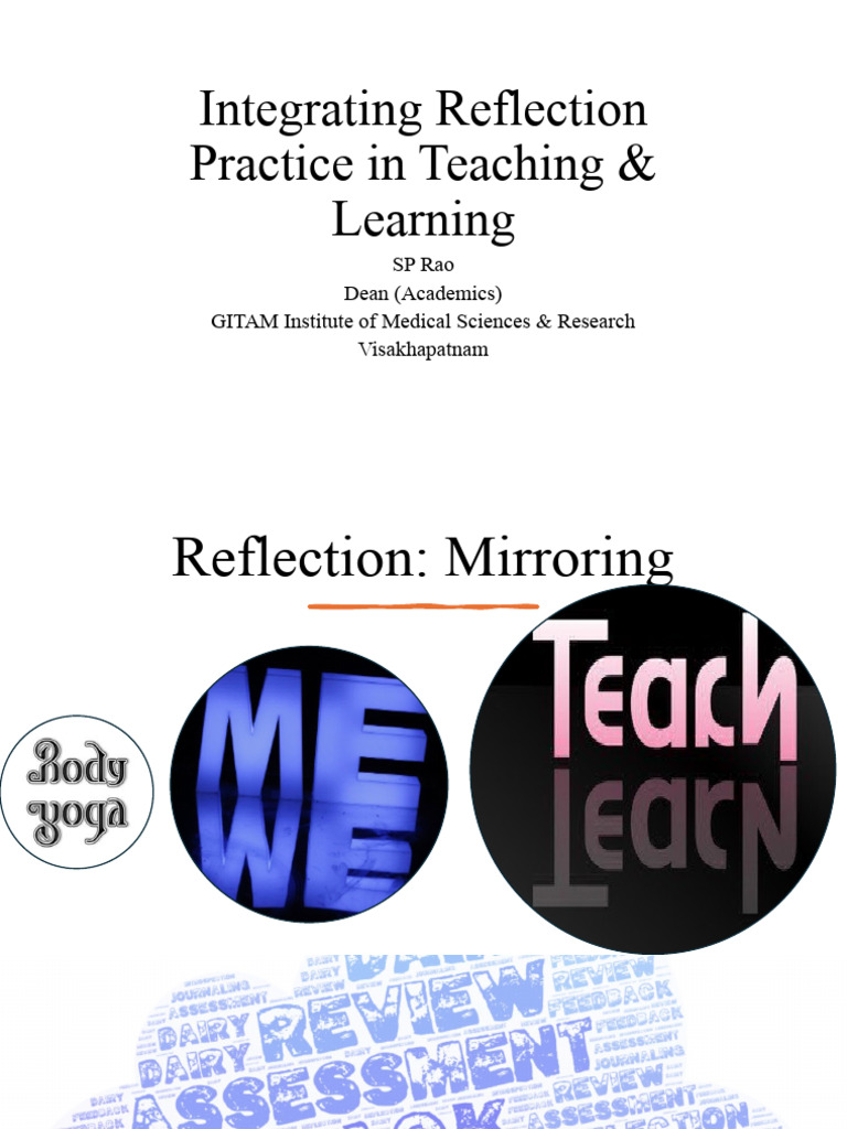 Integration of Reflection | PDF | Critical Thinking | Learning