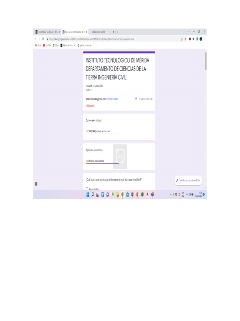 Examen2. 2CB. Colli Peraza Alex | PDF