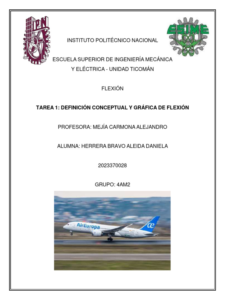 Tarea 1 | PDF | Doblar | Viga (Estructura)