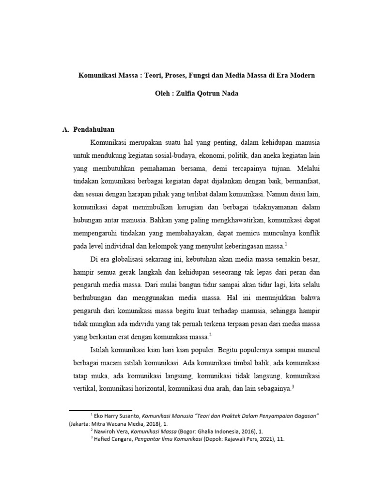 Teori Komunikasi Massa McQuail | PDF | Sains & Matematika