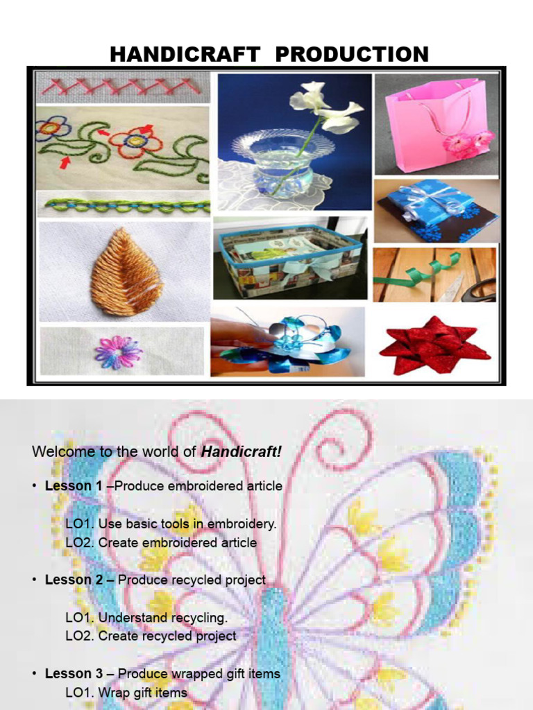 Introduction to Handicraft Production | PDF | Lifestyle