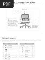 Humanscale Freedom Chair Assembly Guide | PDF | Chair | Screw