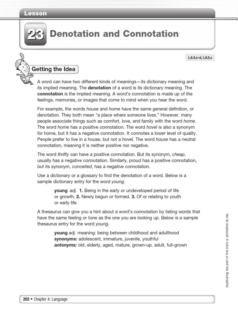 Assignment 3 Rreading | PDF | Connotation | Odor