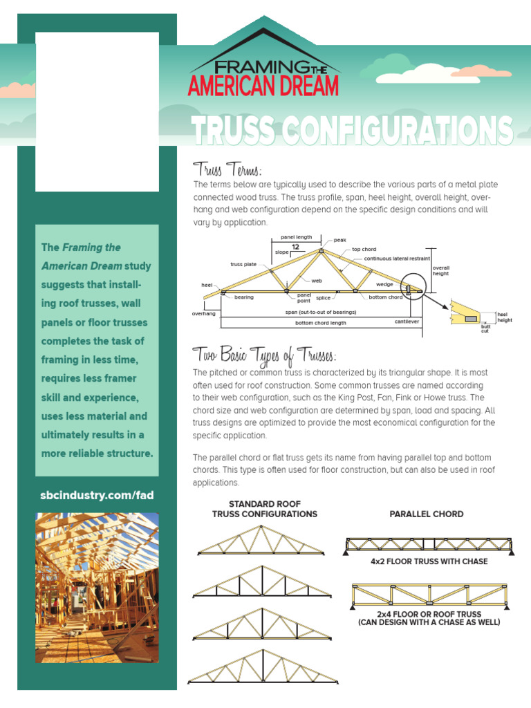 Truss Config Flyer | PDF | Truss | Architectural Design