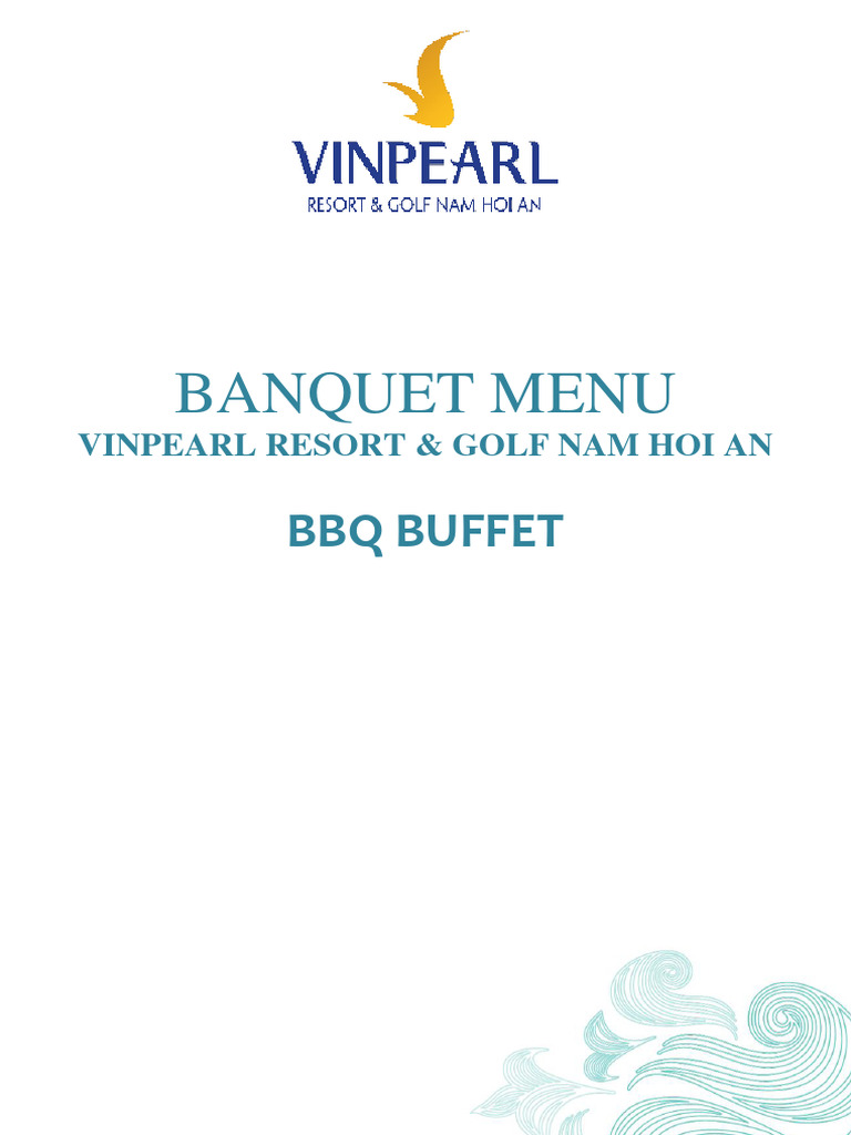 BANQUET MENUS - TA - NHA (1) | PDF