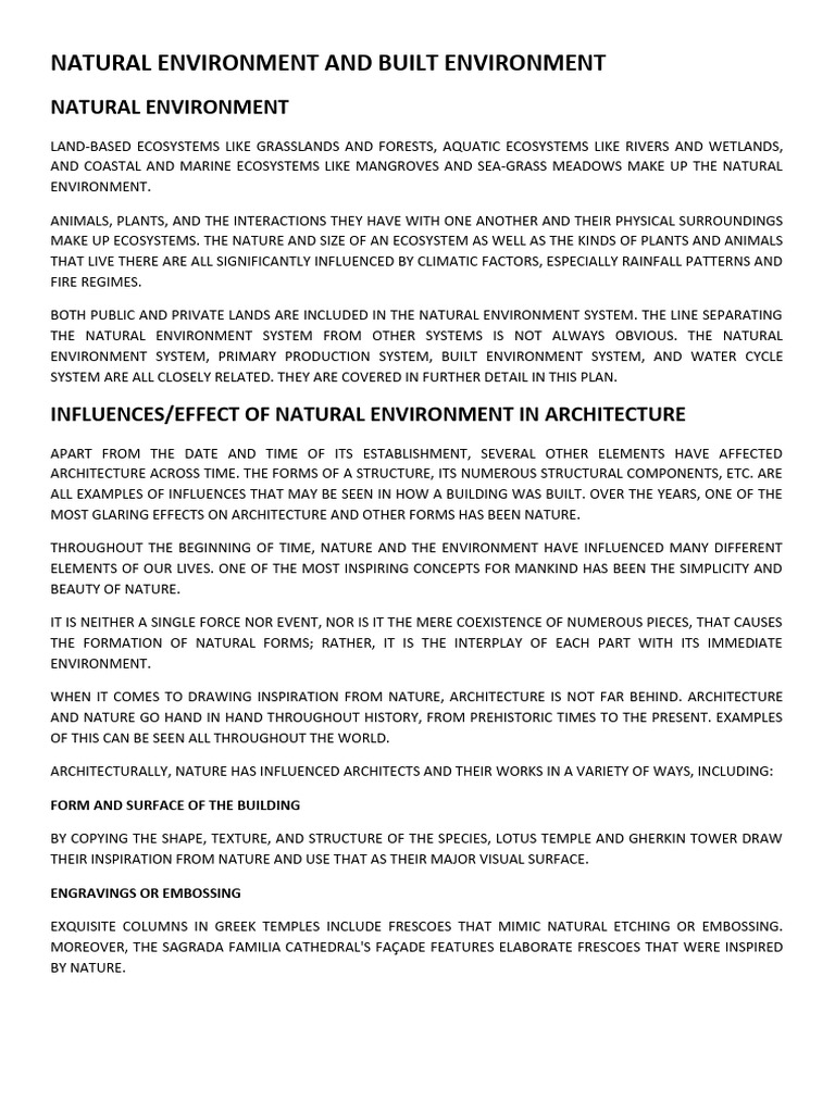 RSW#1 | PDF | Green Building | Natural Environment