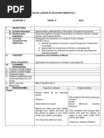 Detailed Lesson Plan Grade 1 English | PDF | Teachers | Lesson Plan