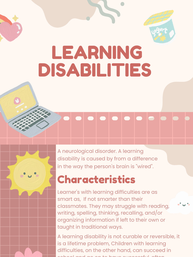 Understanding Learning Disabilities | PDF | Learning Disability | Attention Deficit ...