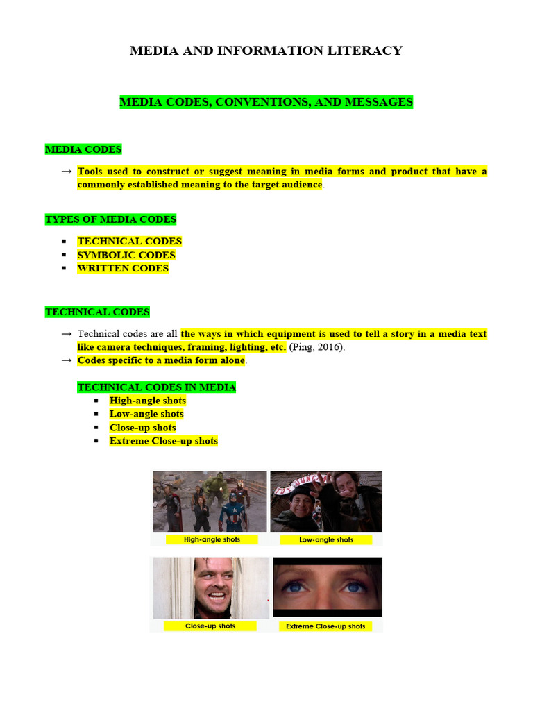 Media Codes and Conventions Explained | PDF | Genre | Narrative