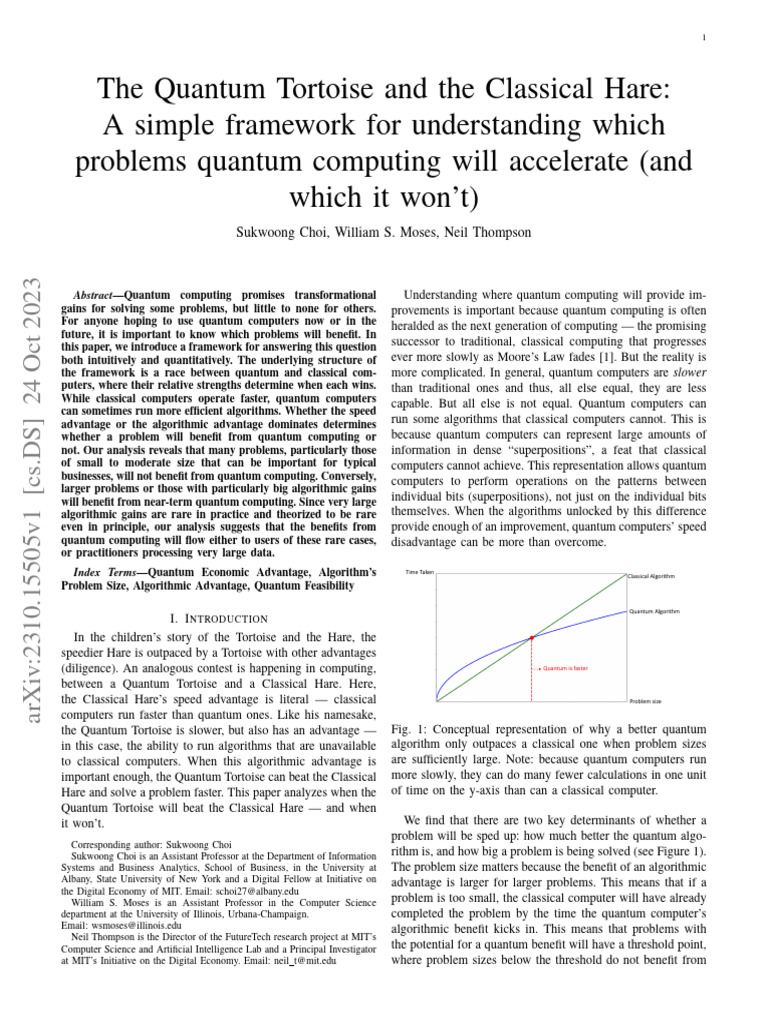 Paper1 Quantum ComDig | PDF | Quantum Computing | Algorithms Paper1 Quantum ComDig | PDF | Quantum Computing | Algorithms