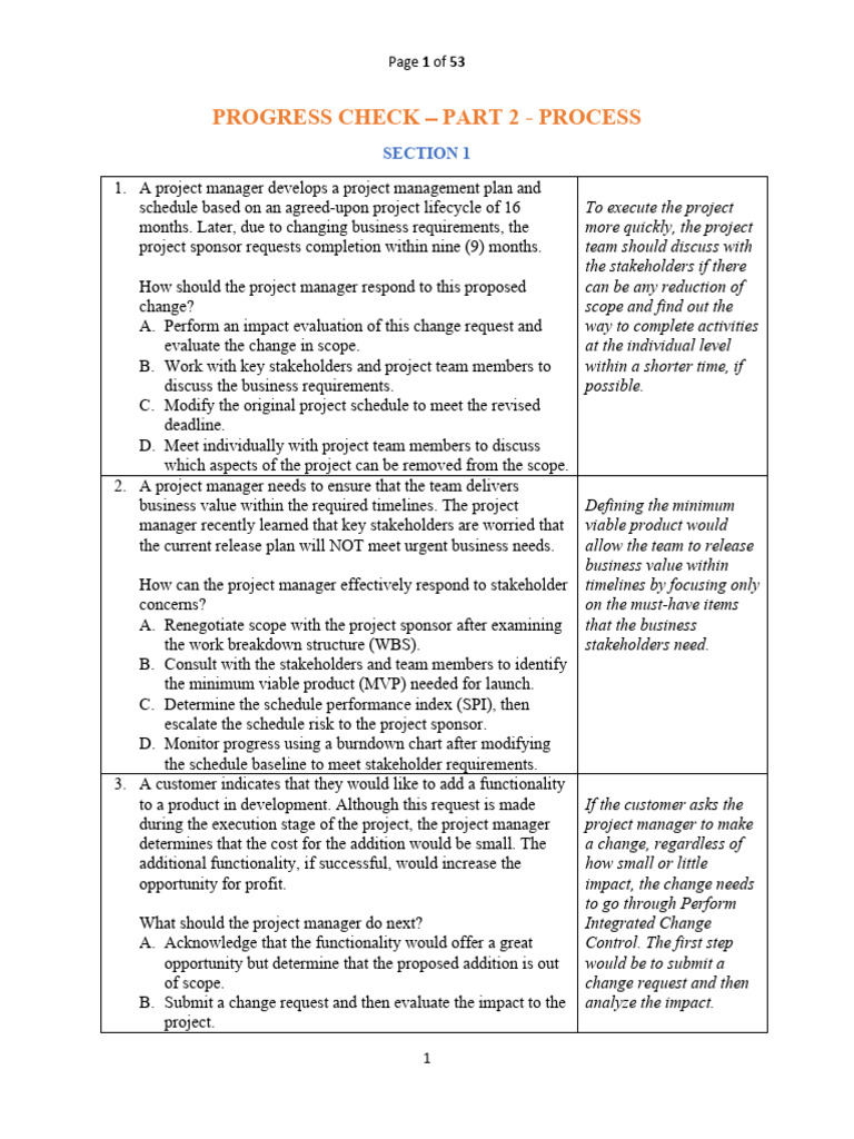 Part 2 - Process Progress Check-1 | PDF | Risk | Risk Management Part 2 - Process Progress Check-1 | PDF | Risk | Risk Management