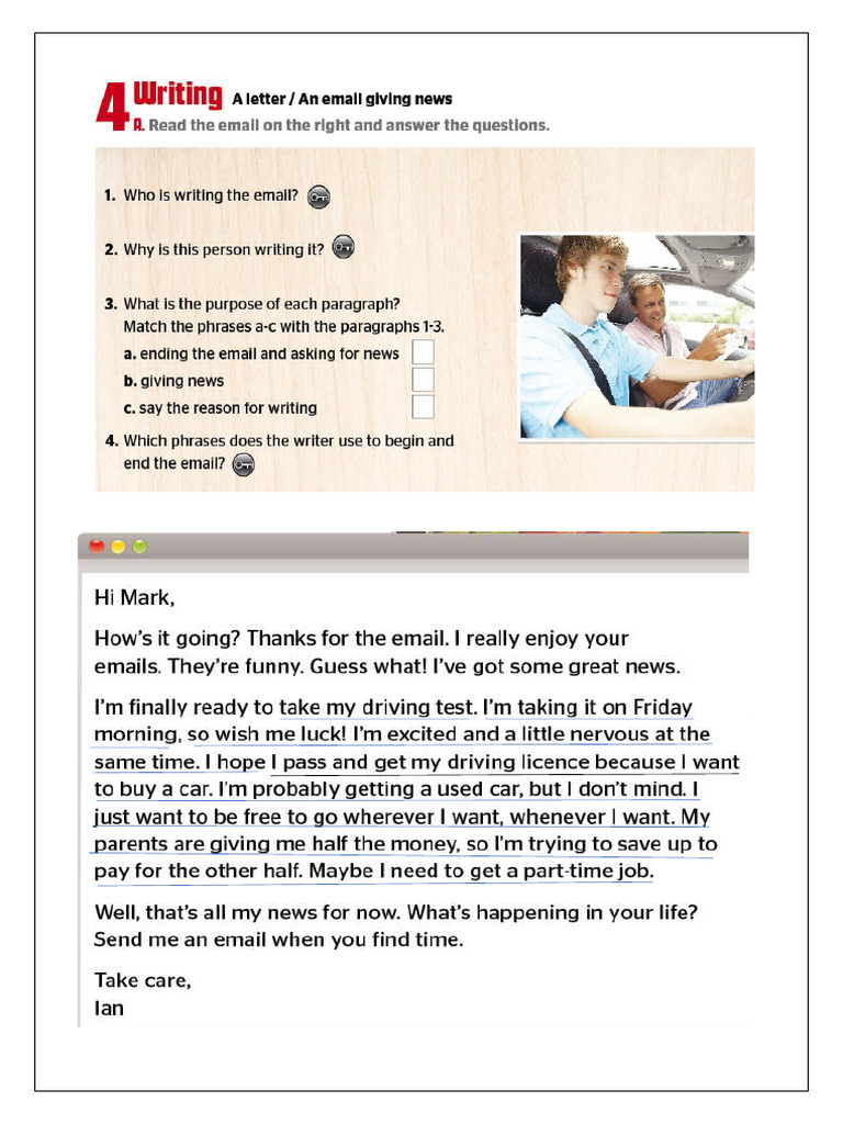 Unit 5d - Writing and Reading - May 4th | PDF