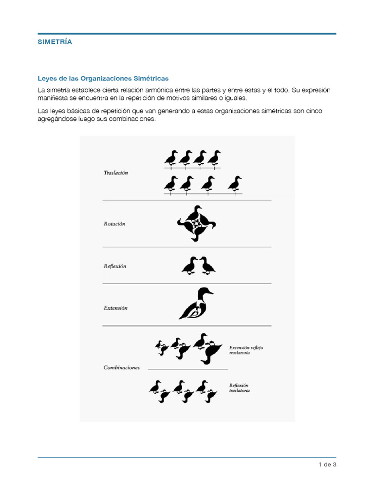 Simetría | PDF