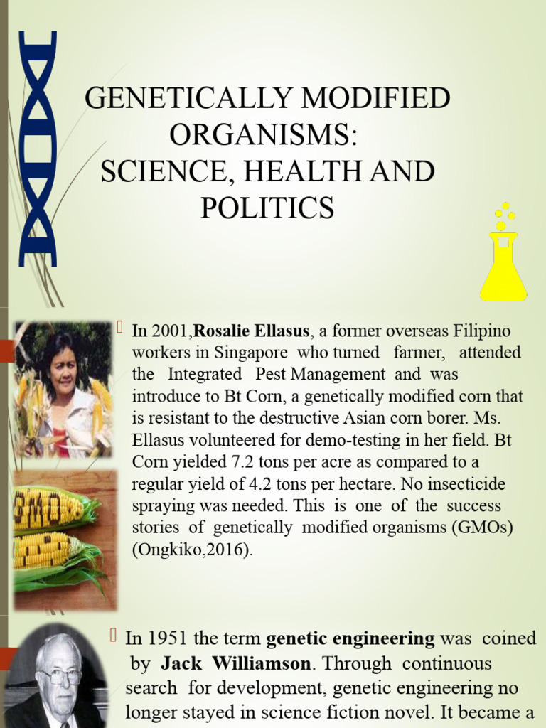 LESSON 9 GENETICALLY MODIFIED ORGANISM | PDF | Genetically Modified ...