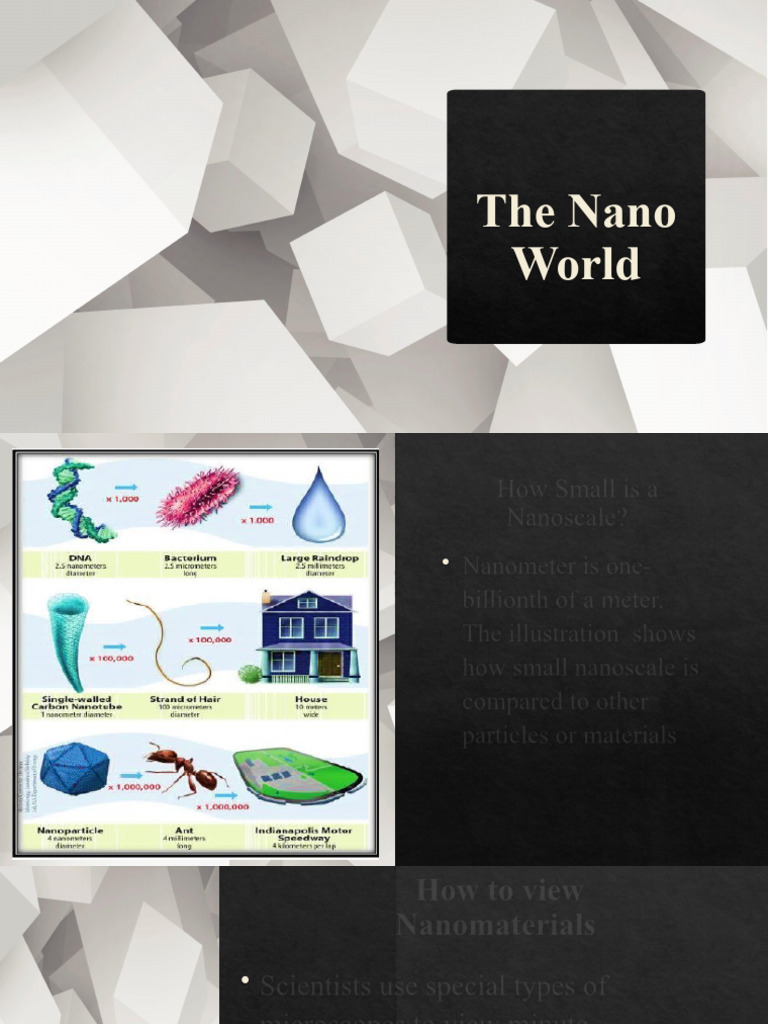 LESSON 10 THE NANO WORLD | PDF