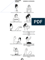 Ejercicios Pendulares de Codman | PDF | Salud y bienestar