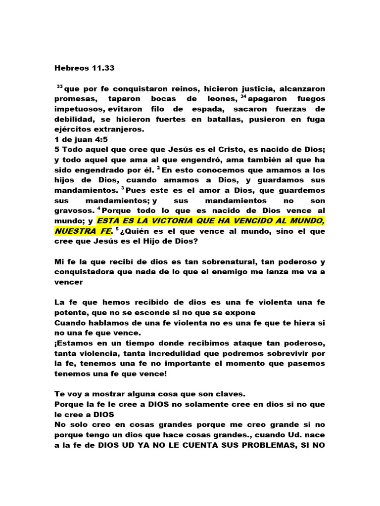 Si Puedes Creer | PDF | Fe | Cristo (título)