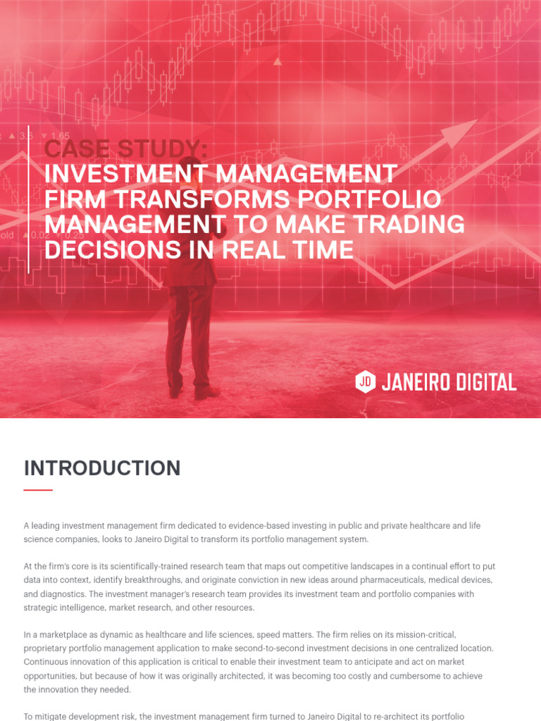 Investment Management Firm Case Study | Download Free PDF | Investment ...