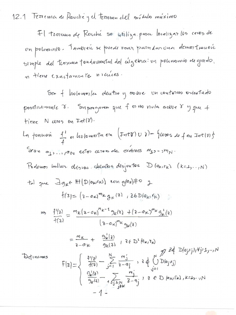 Teorema Modulo Maximo | PDF