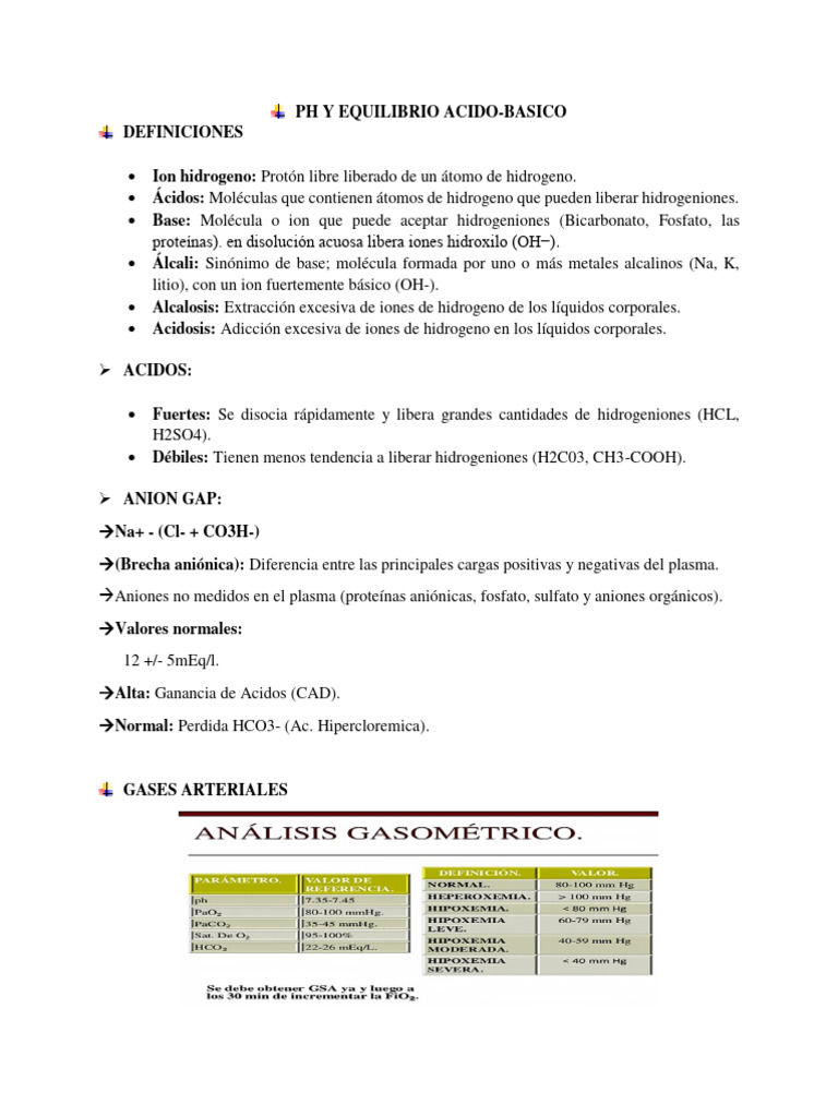 PH Y EQUILIBRIO ACIDO. Tema 2. BIOQUIMICA | PDF | Solución tampón | Ácido