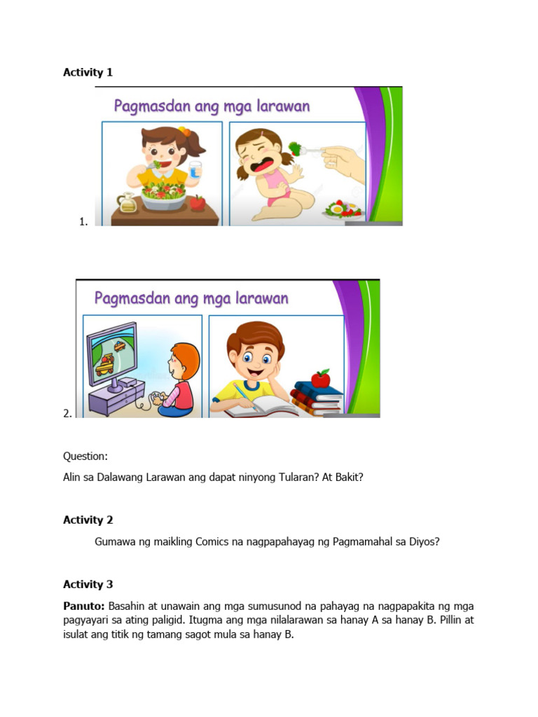 Activity 1 | PDF