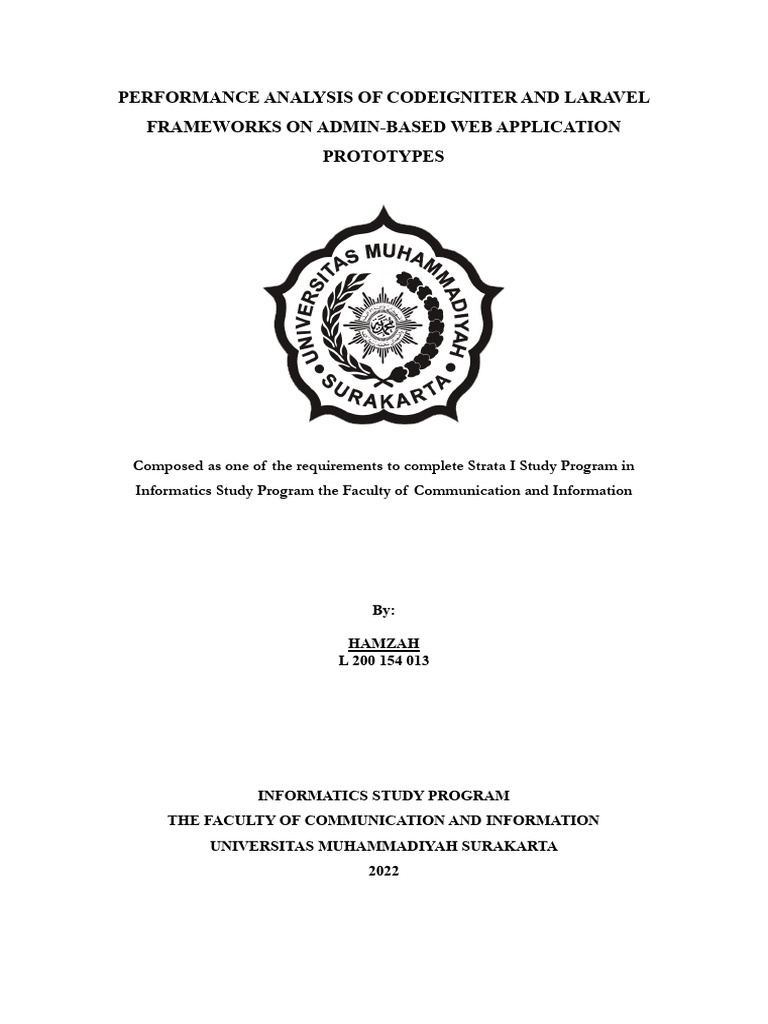 Jurnal 6 - PERFORMANCE ANALYSIS OF CODEIGNITER AND LARAVEL | PDF | World Wide Web | Internet & Web