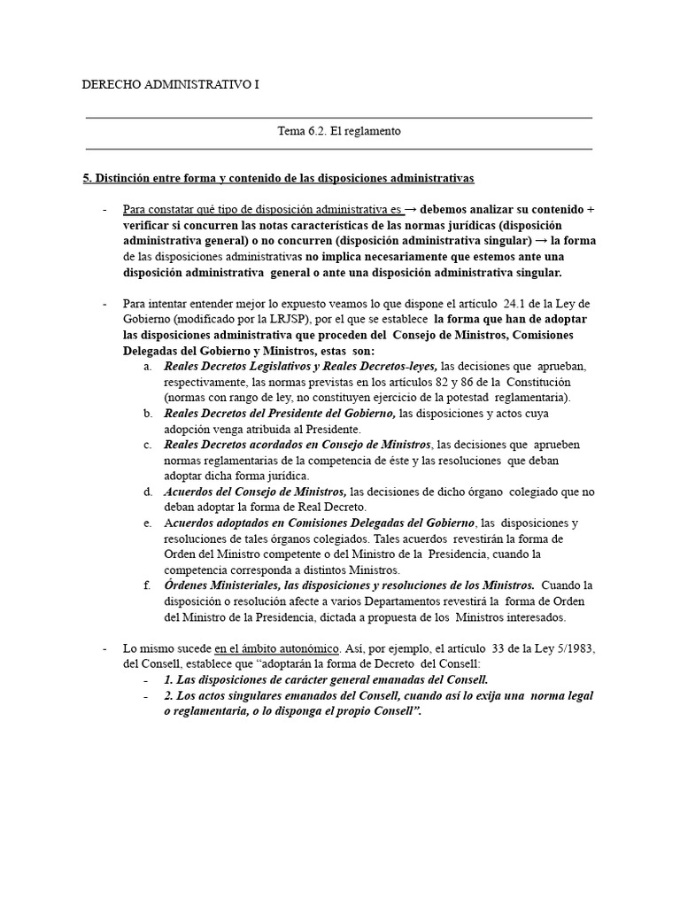 Tema 6.2. El Reglamento | PDF | Regulación | Ley de la Unión Europea