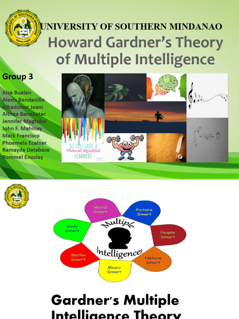 Mutiple Intelligence USM Powerpoint Template | PDF | Mathematics | Thought