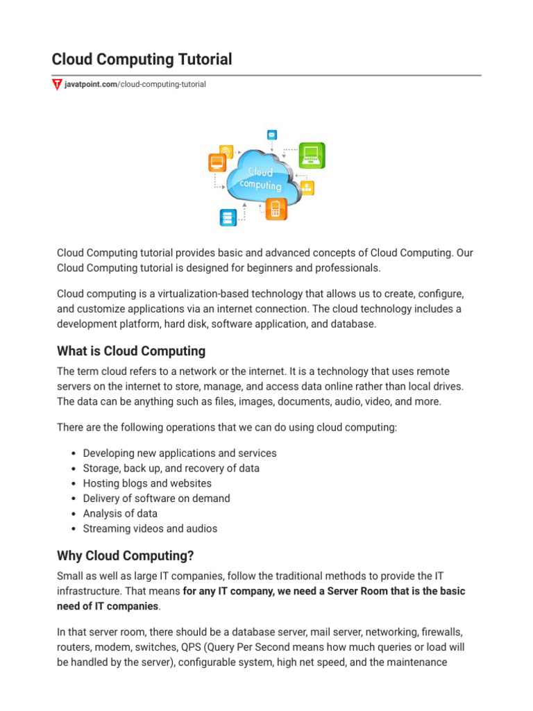 Cloud Computing definition | PDF | Cloud Computing | Computing