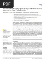MBT and Roth Torque Values Comparison | PDF | Orthodontics