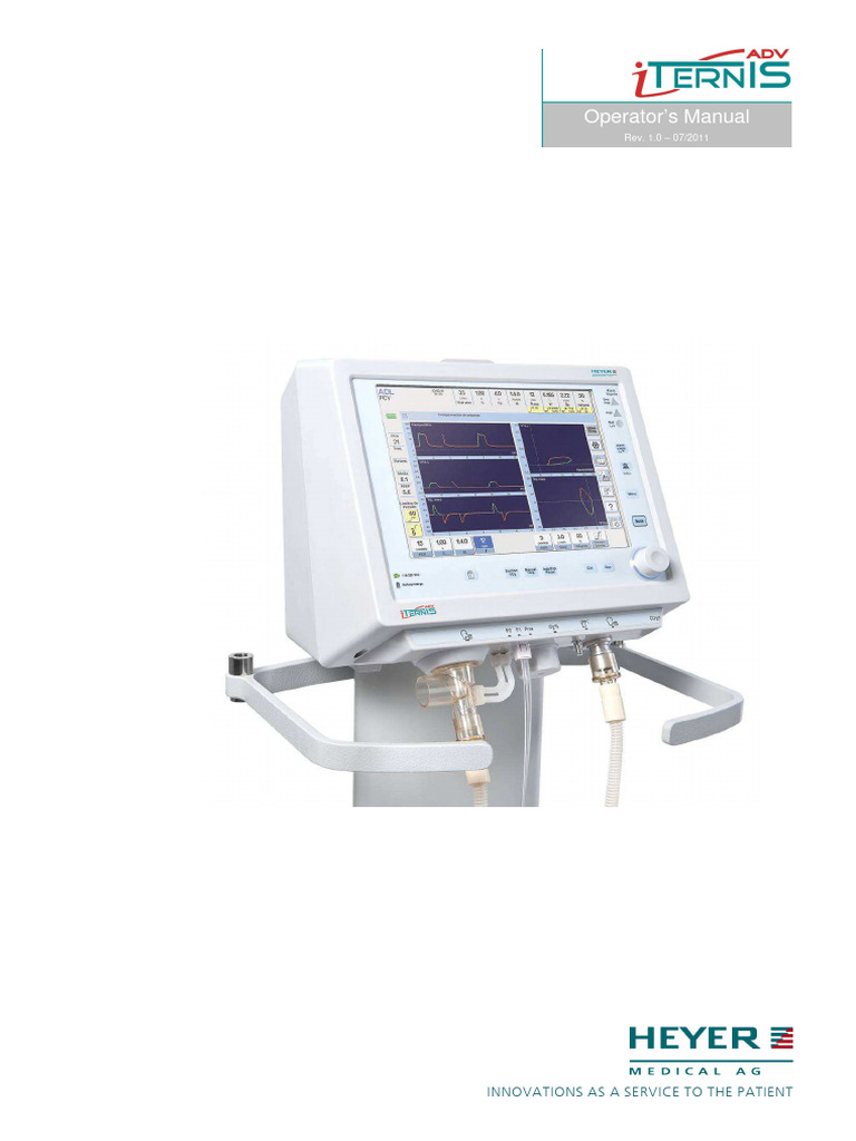 Heyer iTernis ADV Ventilator - User manual | PDF