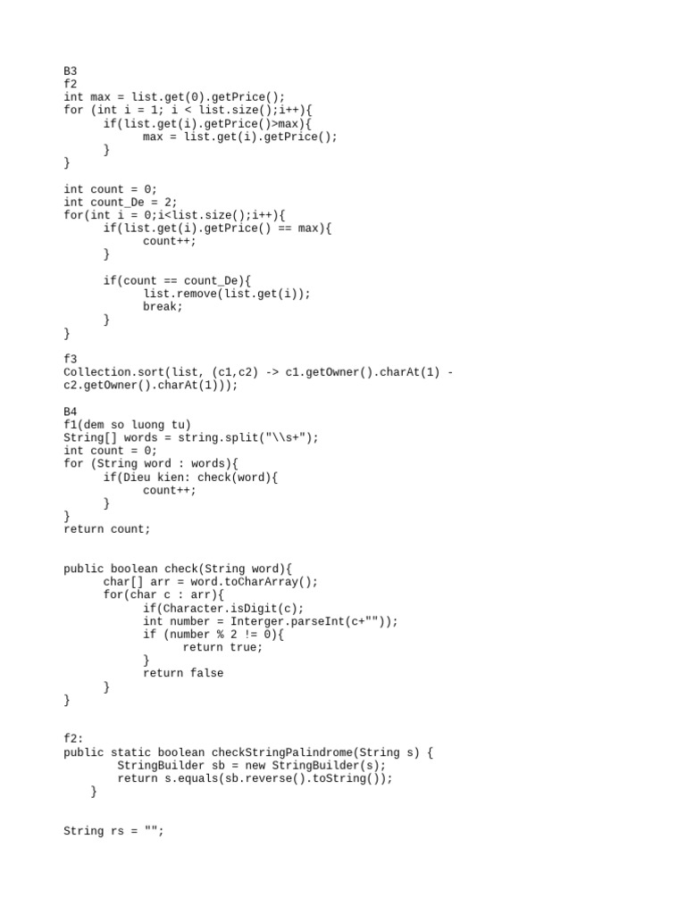 Java Code for Price and String Analysis | PDF