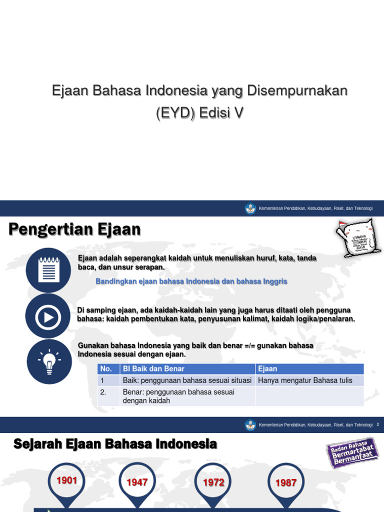 Materi EYD-V | PDF | Seni & Disiplin Bahasa