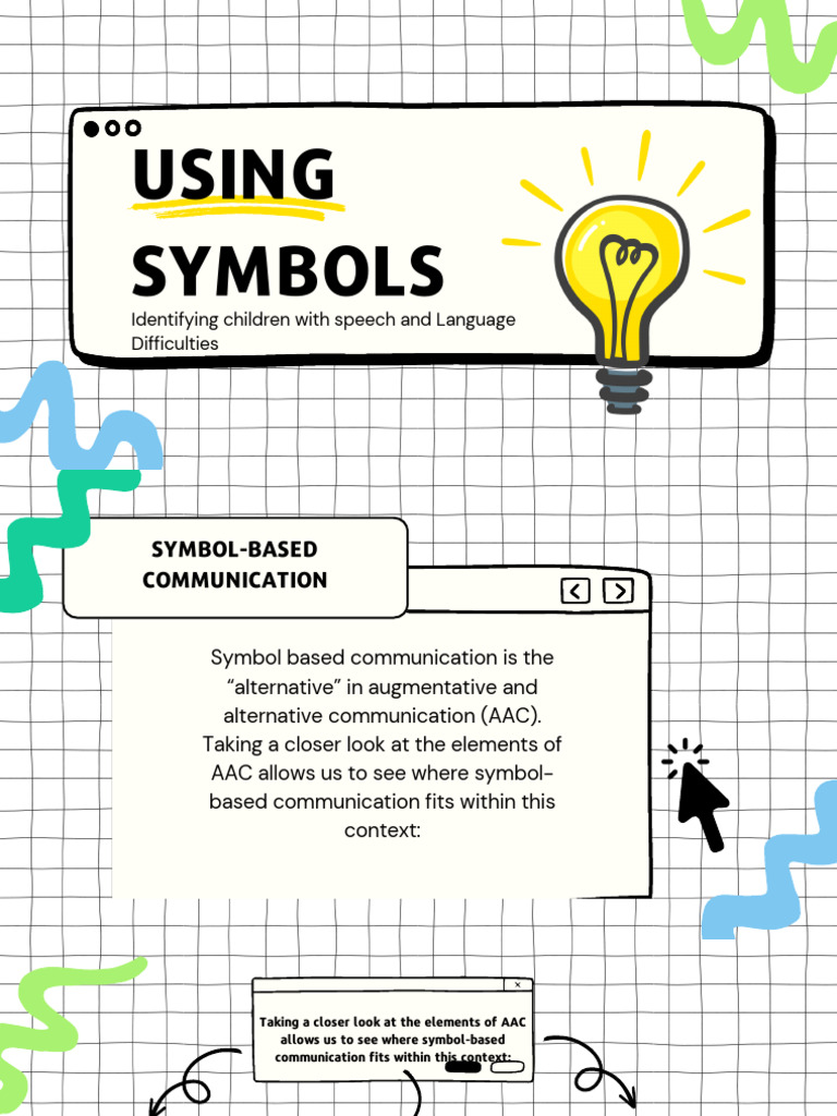 Using Symbols | PDF | Communication | Symbols