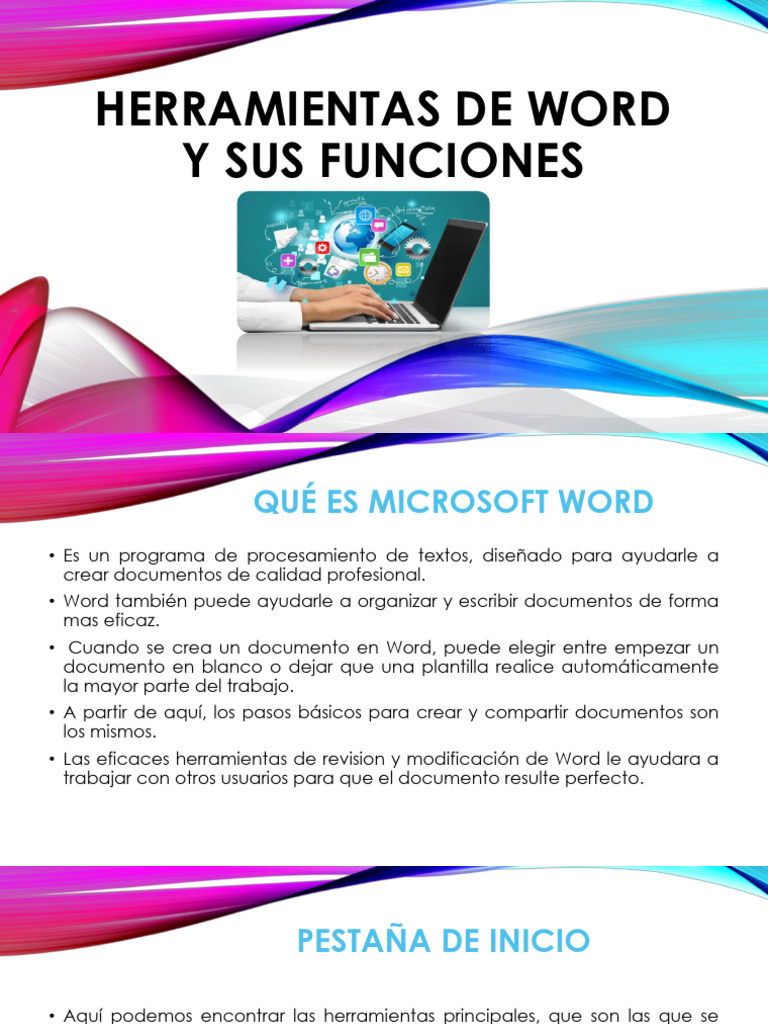 Herramientas y Funciones de Word | PDF | Microsoft Word | Hipervínculo