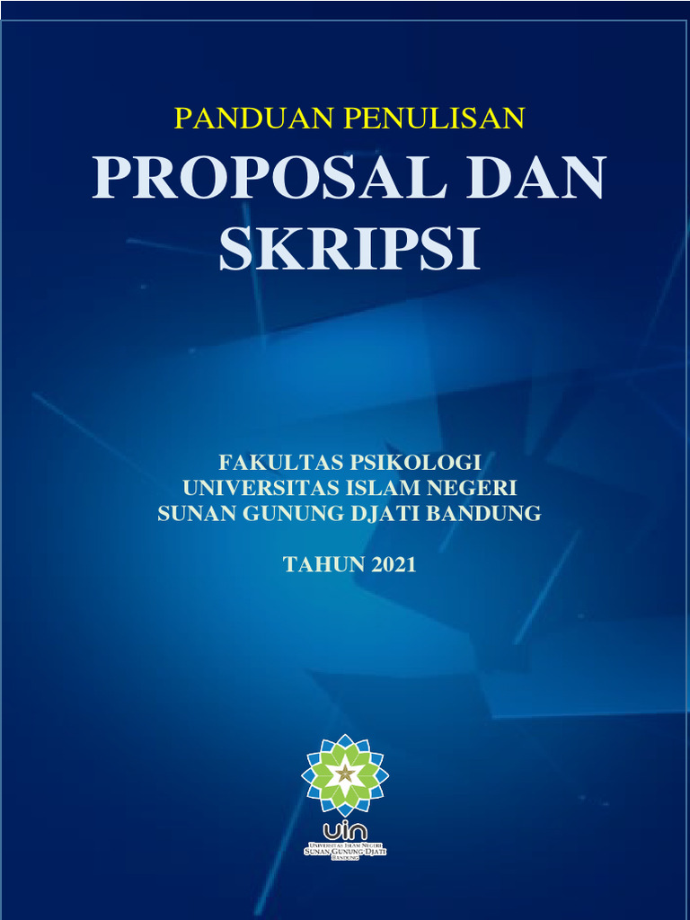 Buku Panduan Skripsi Dan Proposal | PDF