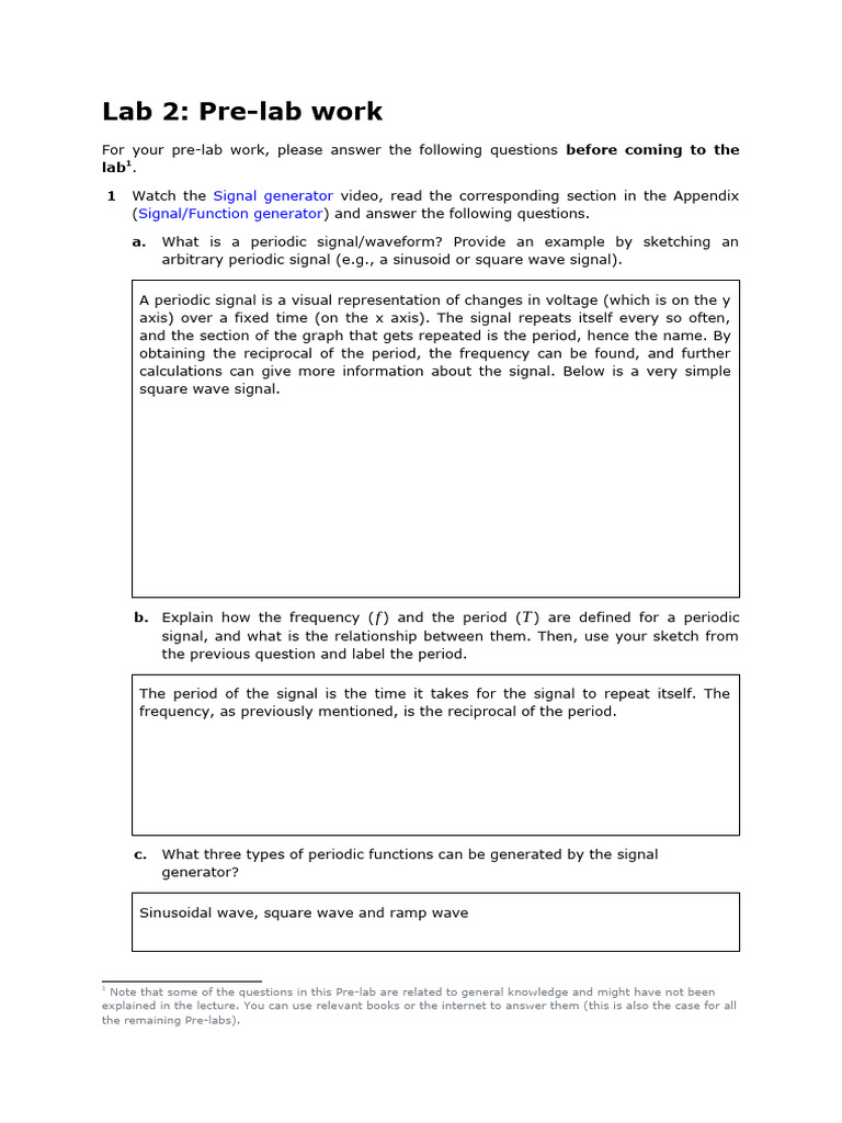 Lab 2 | PDF | Voltage | Telecommunications Engineering