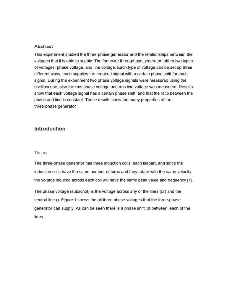 Document Three Phase 5 | PDF | Phase (Waves) | Electrical Engineering
