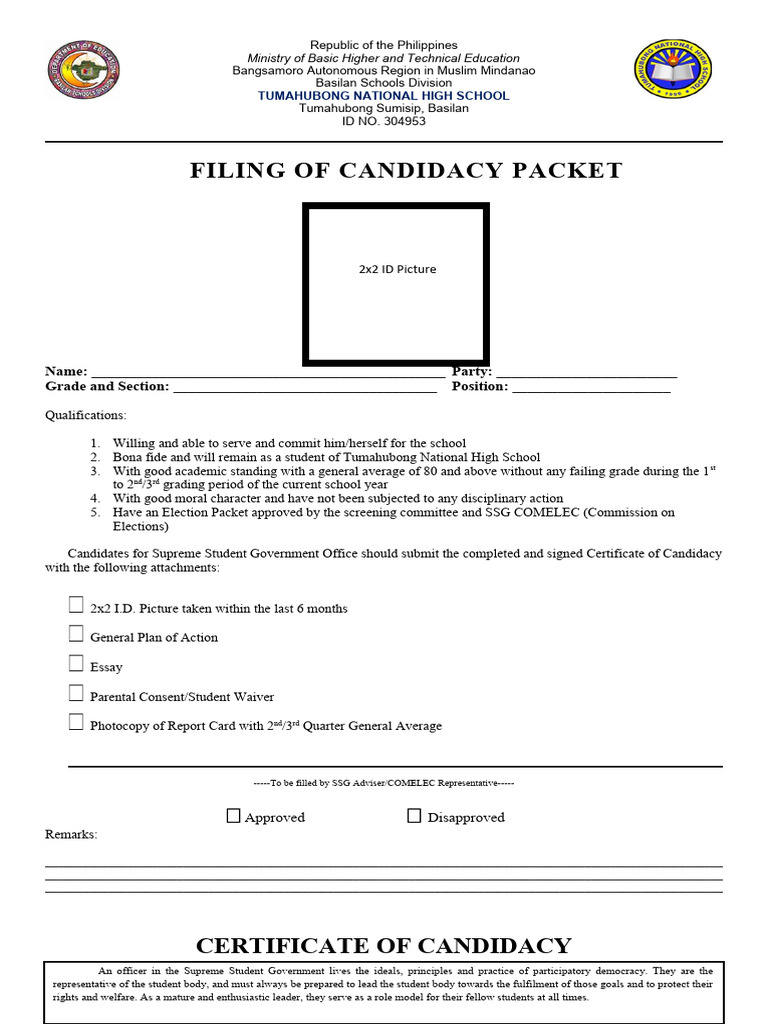 SSG Coc | PDF | Mindanao | Vocational Education