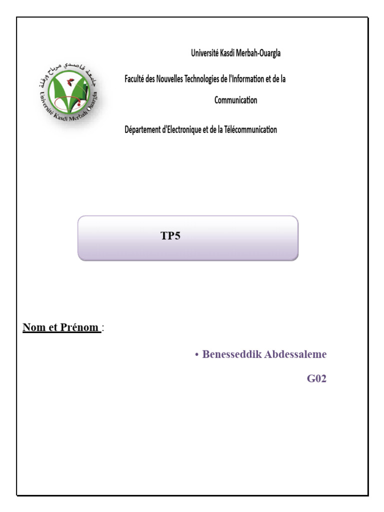 tp (5 | PDF