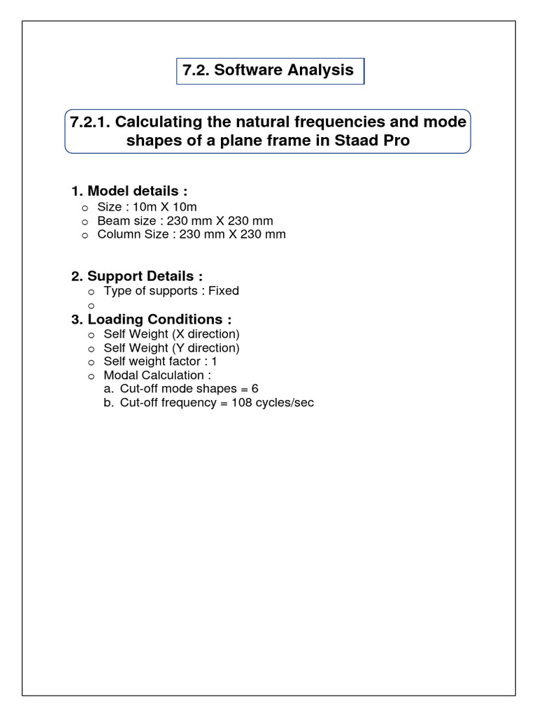 Staad Pro Analysis Pdf