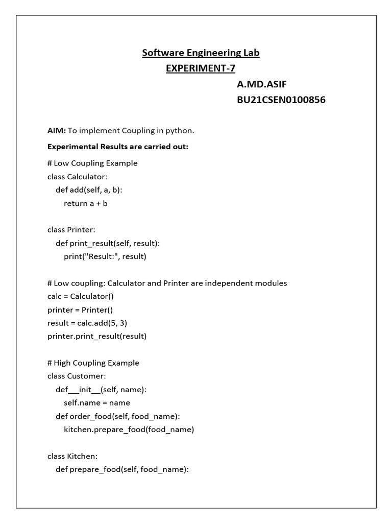 Se (Exp 7) 0856 | PDF | Business