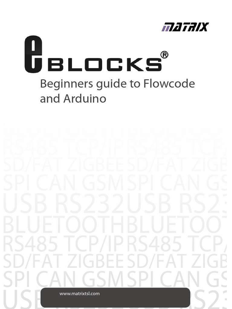 Beginners Guide To Flowcode and Arduino | PDF | Arduino | Computing